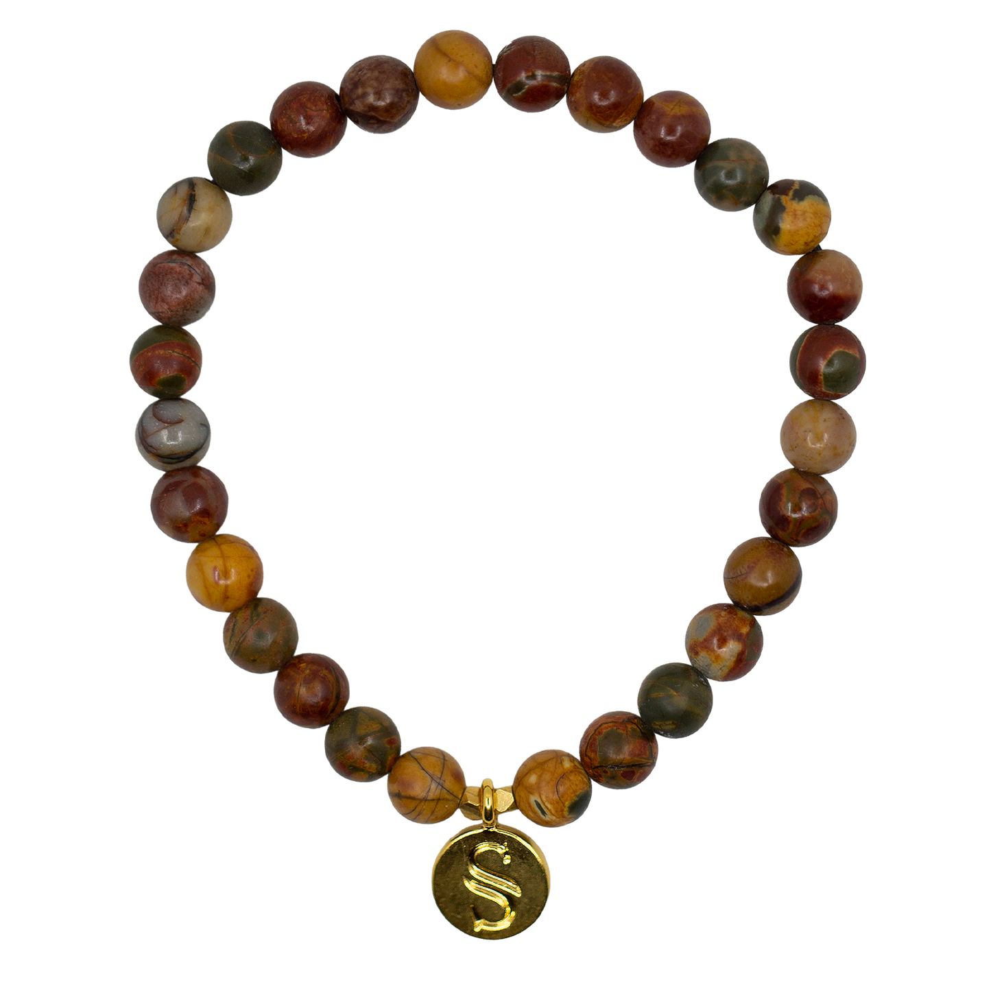 Scars Red Jasper Gold Bracelet – Godsmack Official Store
